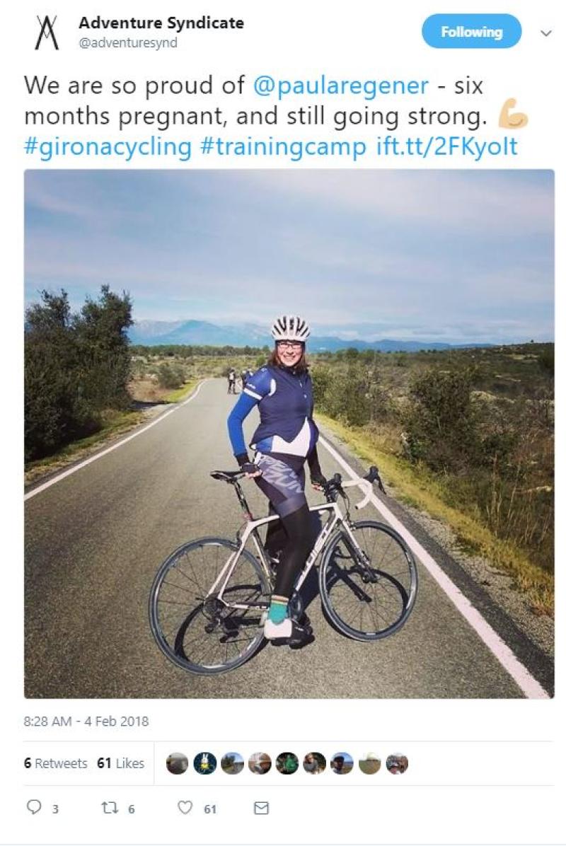 Going the distance during pregnancy | Cycling UK